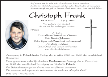 Gedenkkerzen von Christoph Frank | Mittelbayerische Trauer