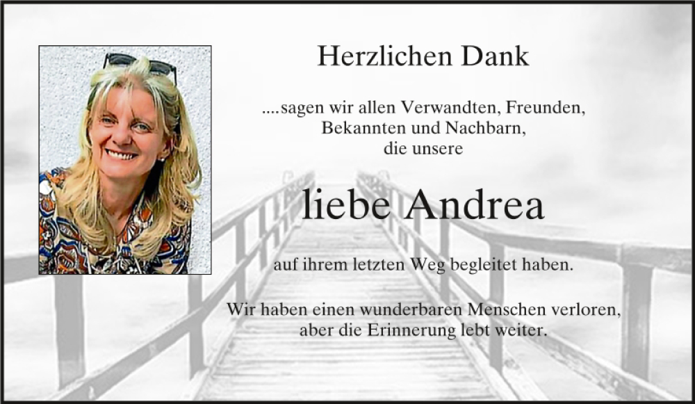 Traueranzeigen von Andrea Winter | Mittelbayerische Trauer