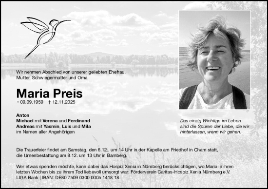 Traueranzeigen | Mittelbayerische Trauer